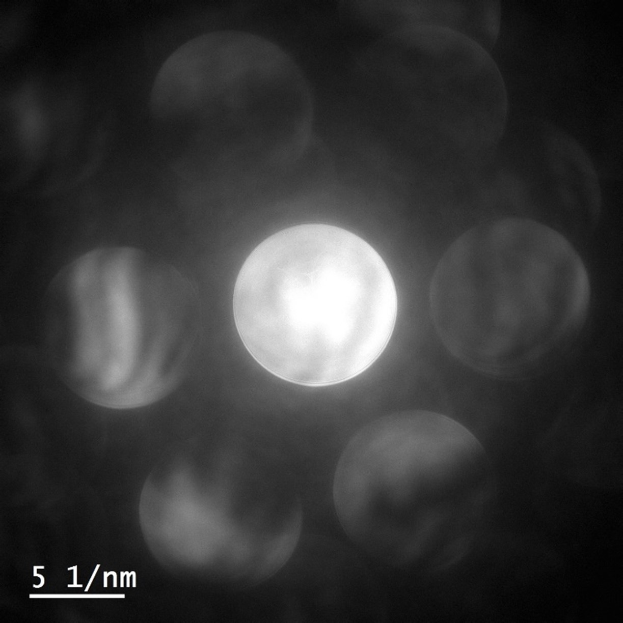 Acquiring Counted Electron Diffraction Data Without A Beam Stop With